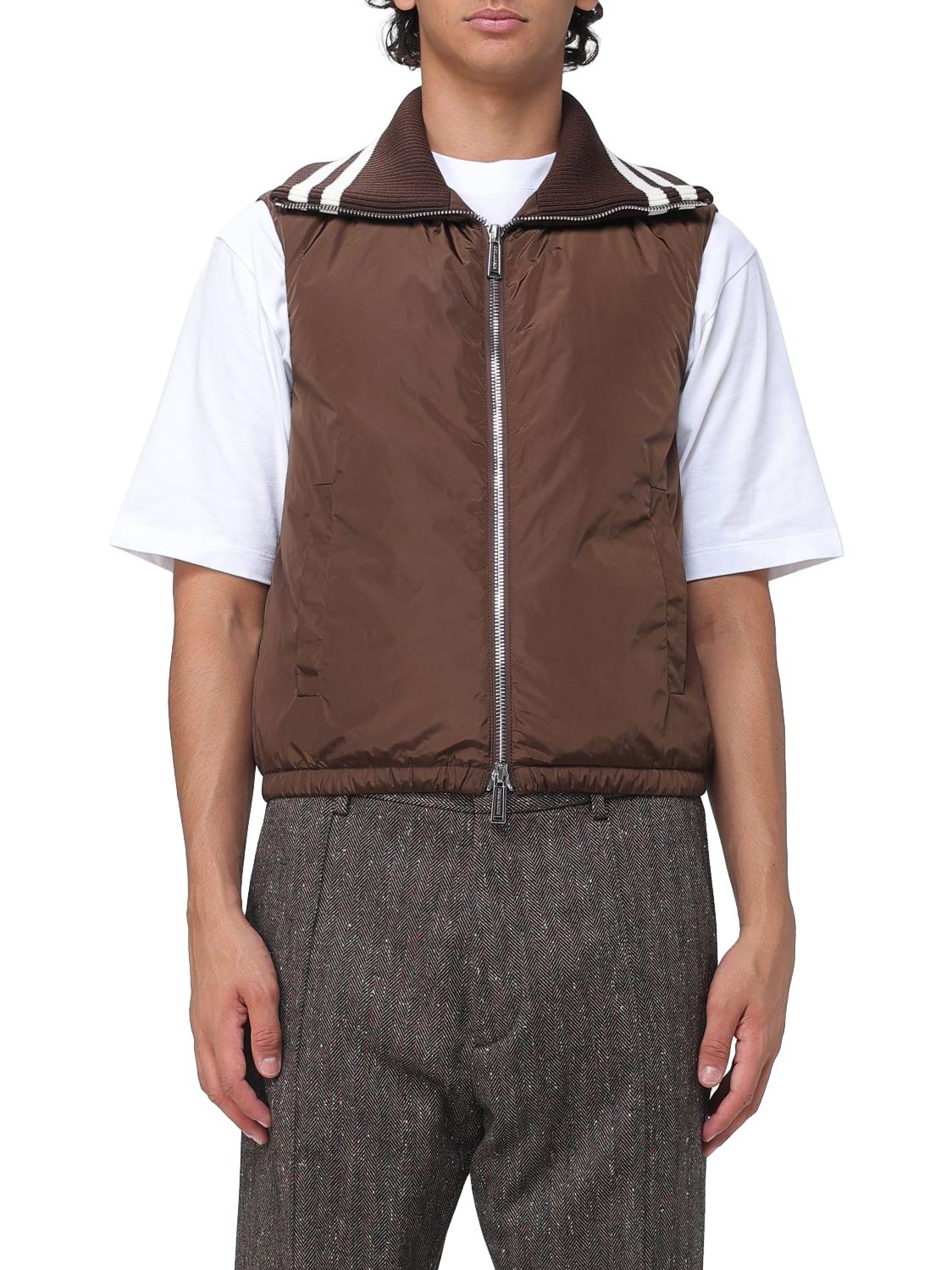 DSQUARED2 Dsquared2 Padded Technical Nylon Gilet with Contrast Trims