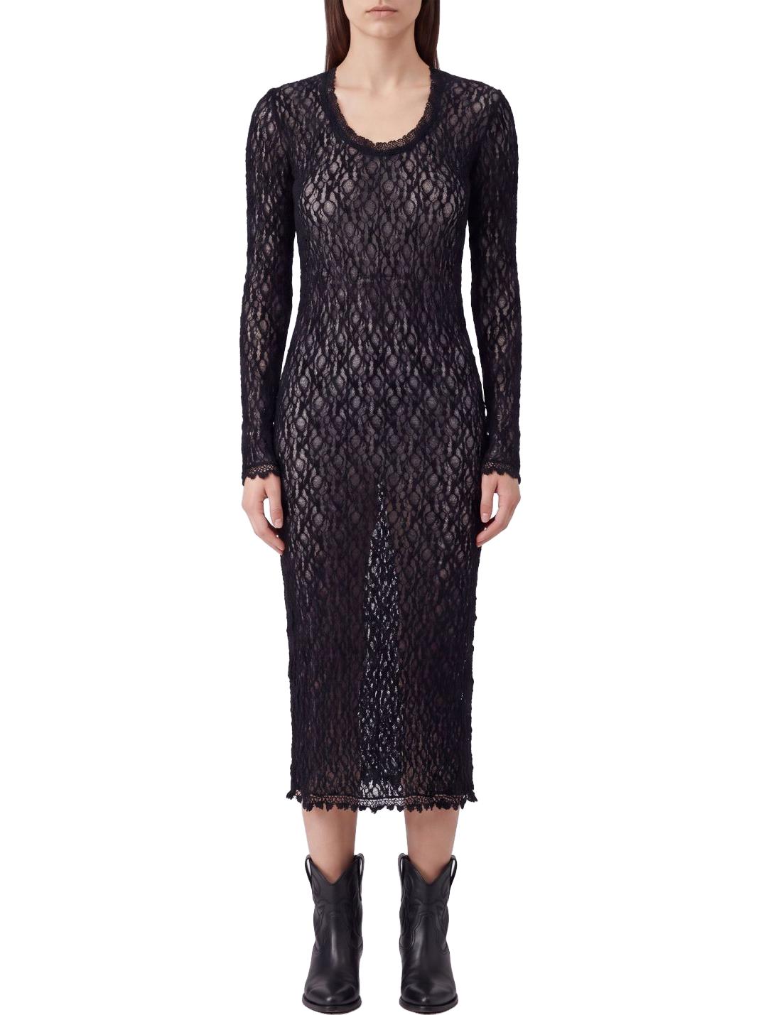 ALAÏA Alaïa Cabaret Mid-Calf Boots