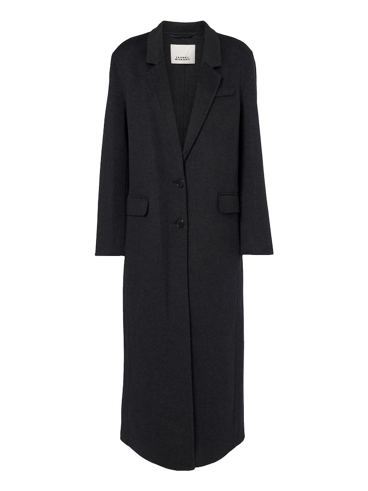 ISABEL MARANT ÉTOILE clesa wool and cashmere coat