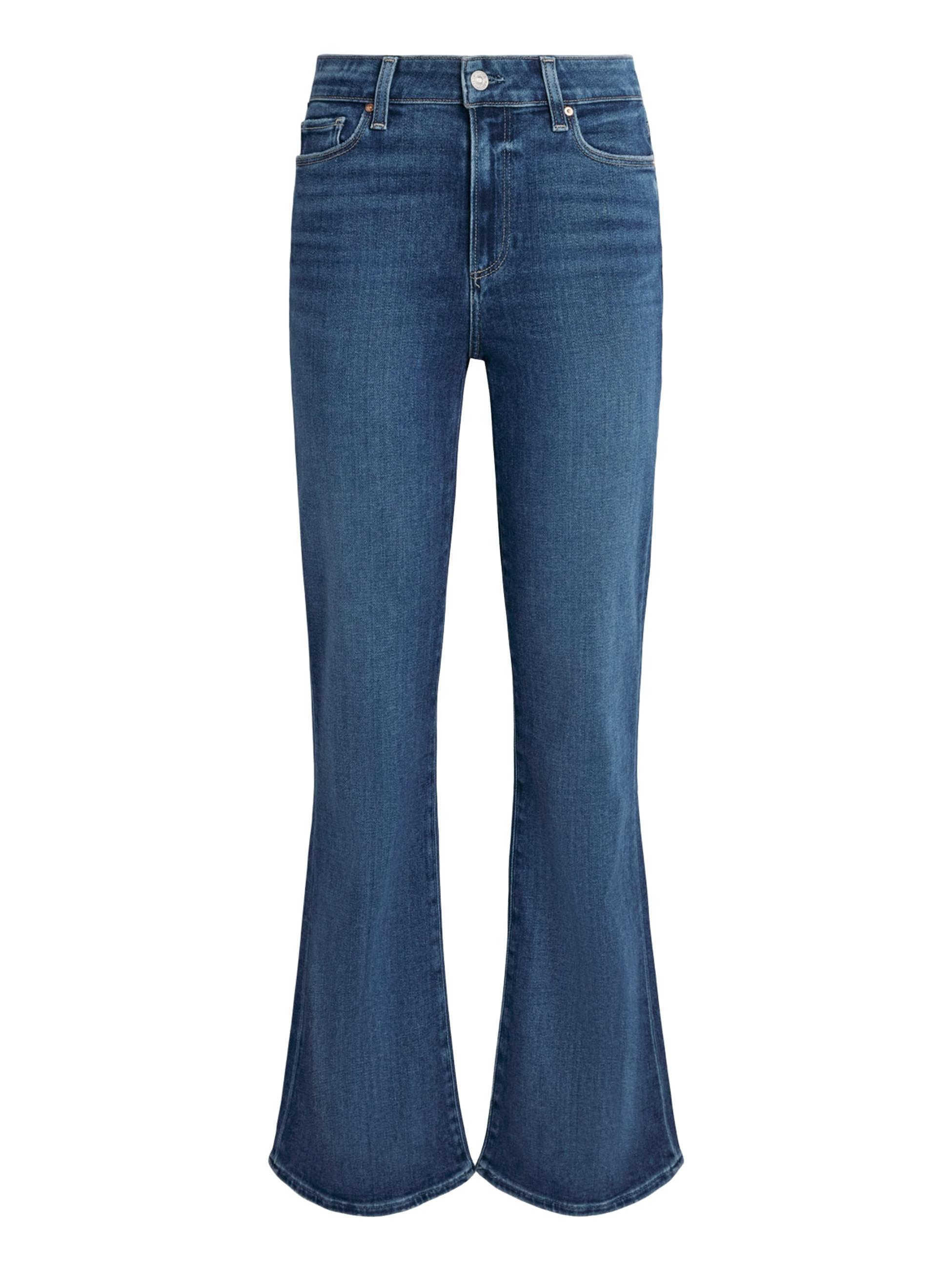 PAIGE Stretch-Denim Laurel Canyon Bootcut Jeans