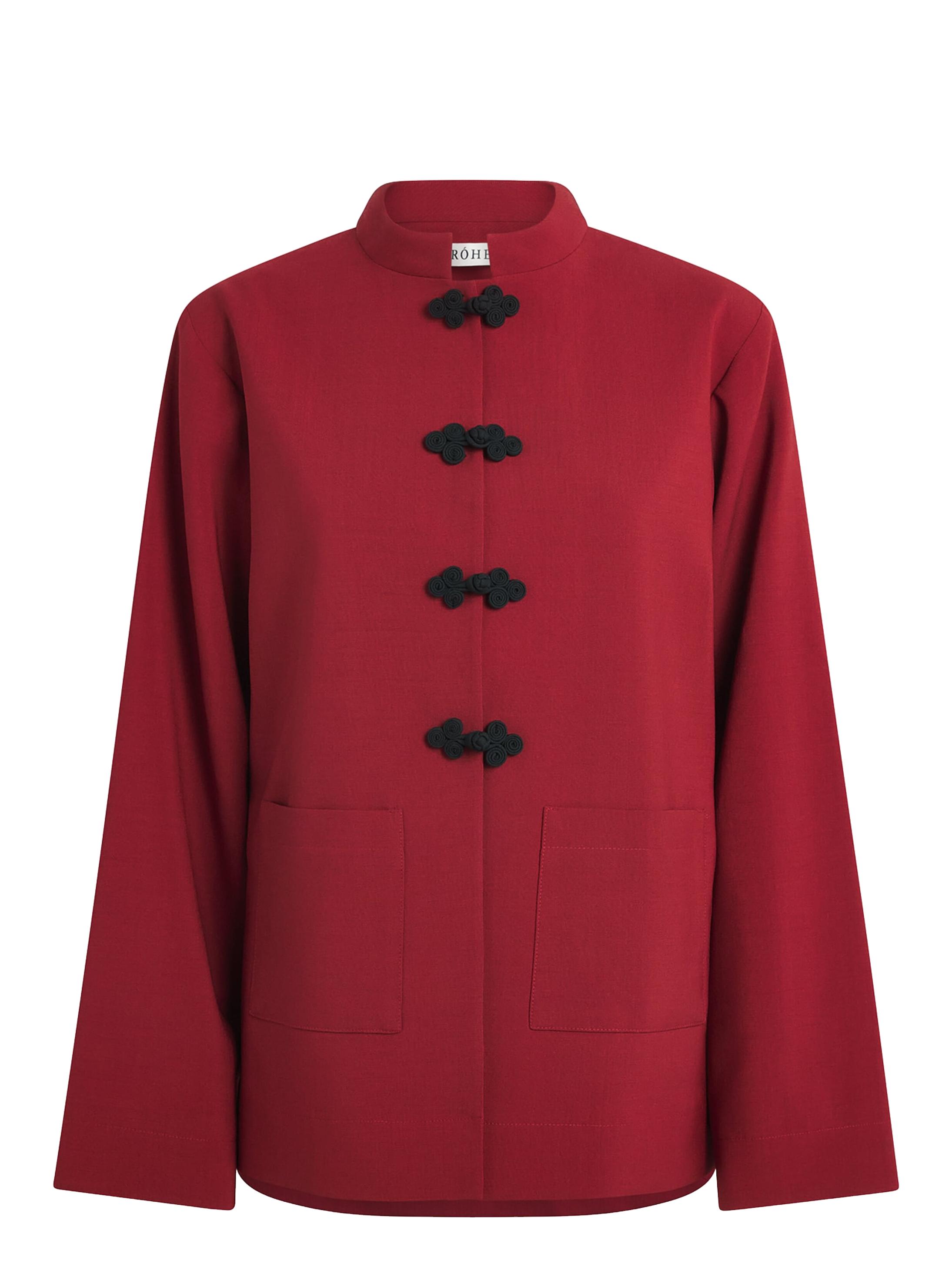 RÓHE Róhe Wool Pankou-Closure Jacket