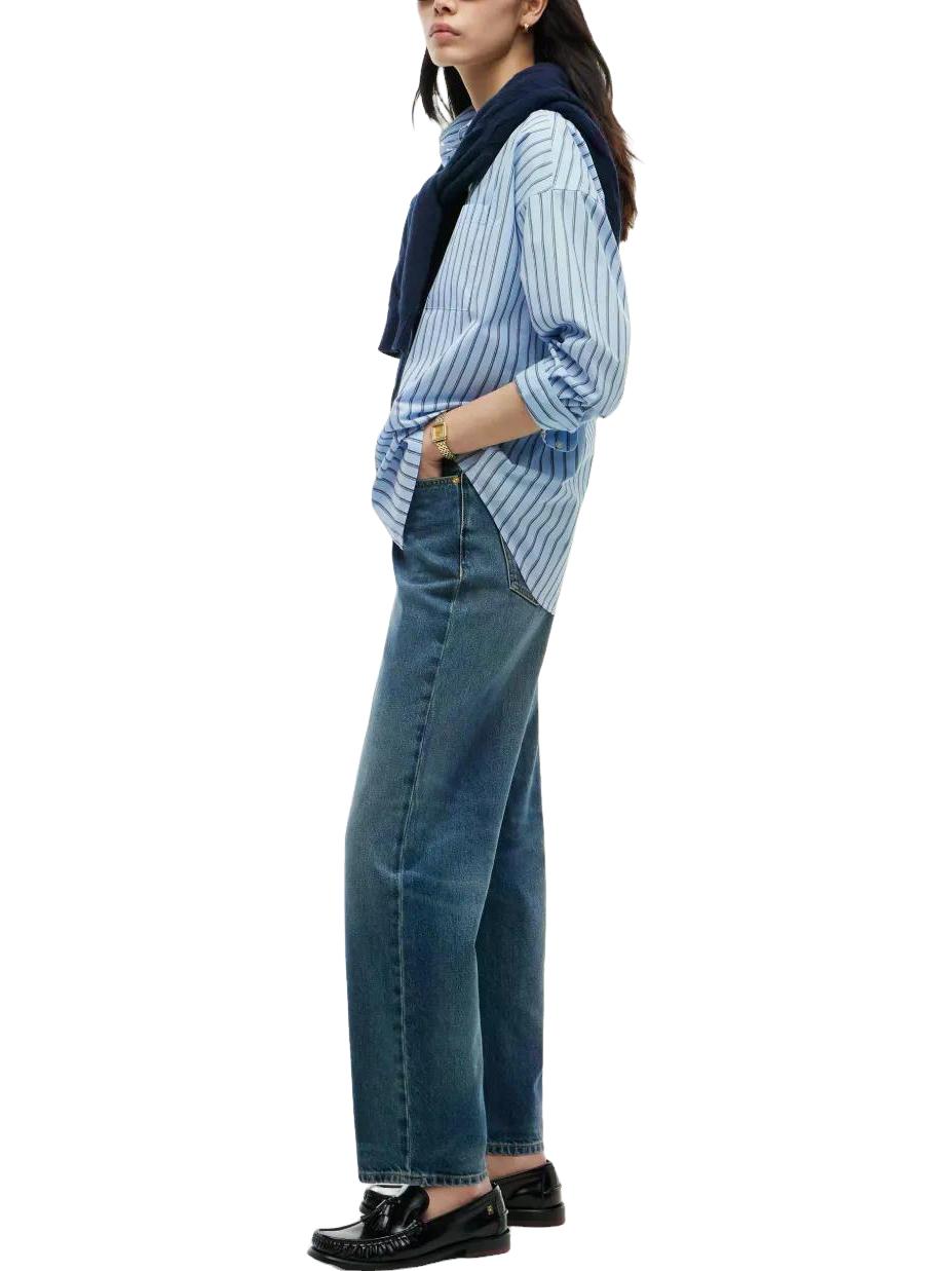 TOMMY HILFIGER Tommy Hilfiger Jackie Chain-Link Straight-Leg Jeans