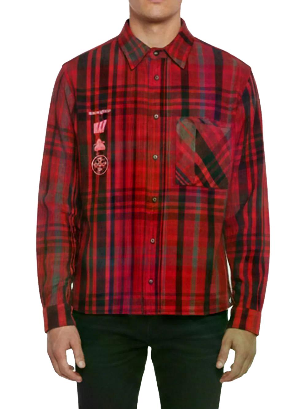 OFF-WHITE mariana de silva check shirt