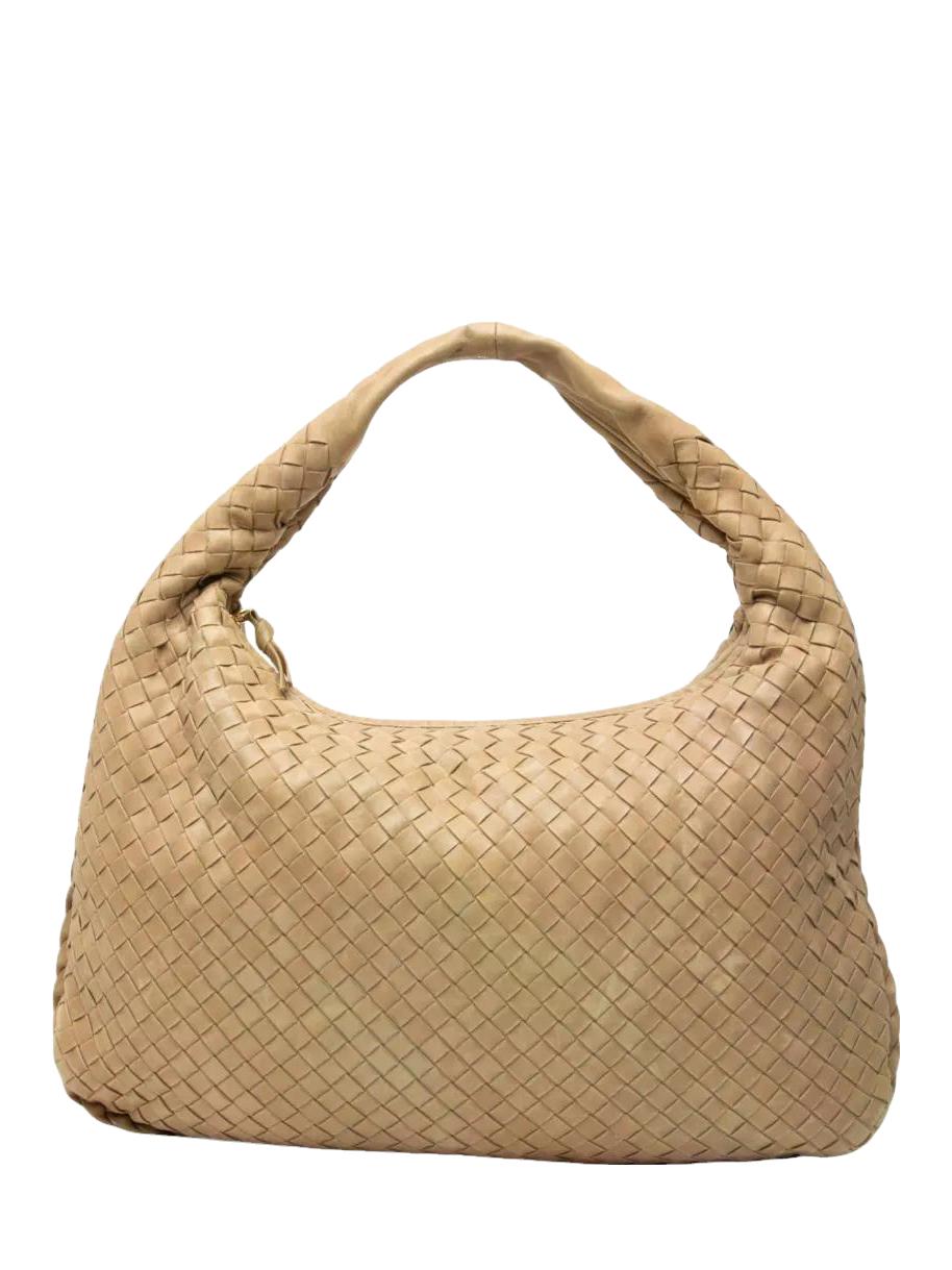 BOTTEGA VENETA Bottega Veneta 2007 Small Nappa Intrecciato Veneta Hobo Bag