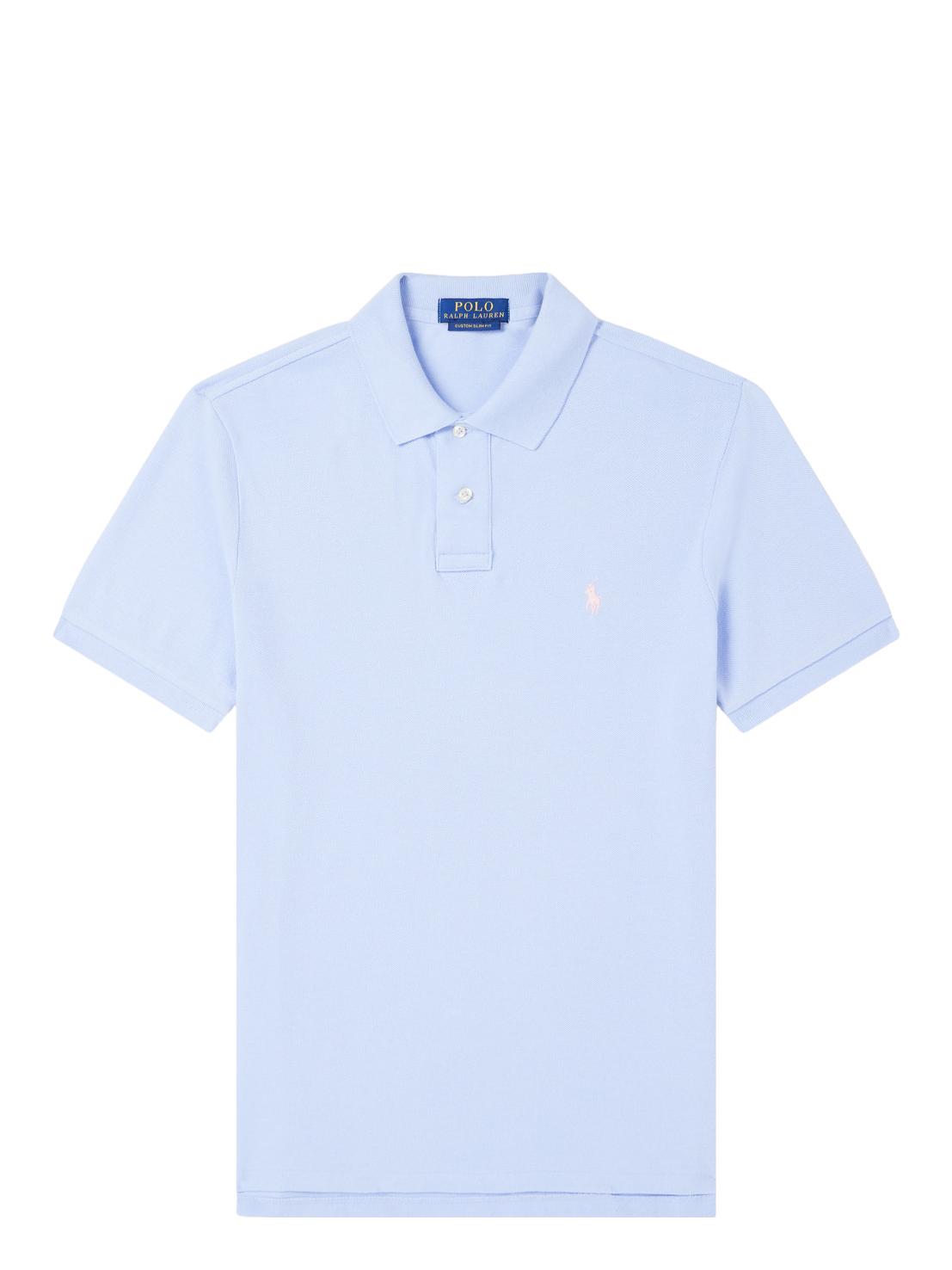 POLO RALPH LAUREN Polo Ralph Lauren - Logo-Embroidered Cotton Polo Shirt - Men - Blue - XS