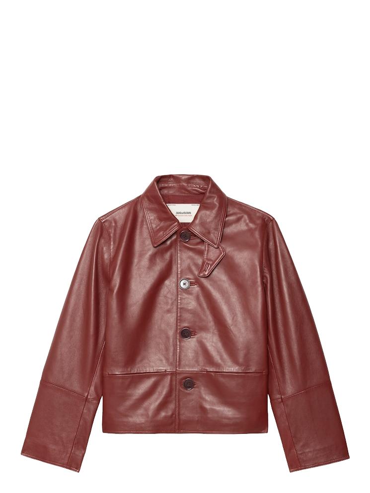 ZADIG&VOLTAIRE ZADIG&VOLTAIRE Lessa Cropped Leather Jacket