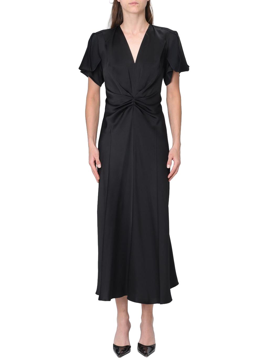 MAISON MARGIELA V-Neck Midi Dress