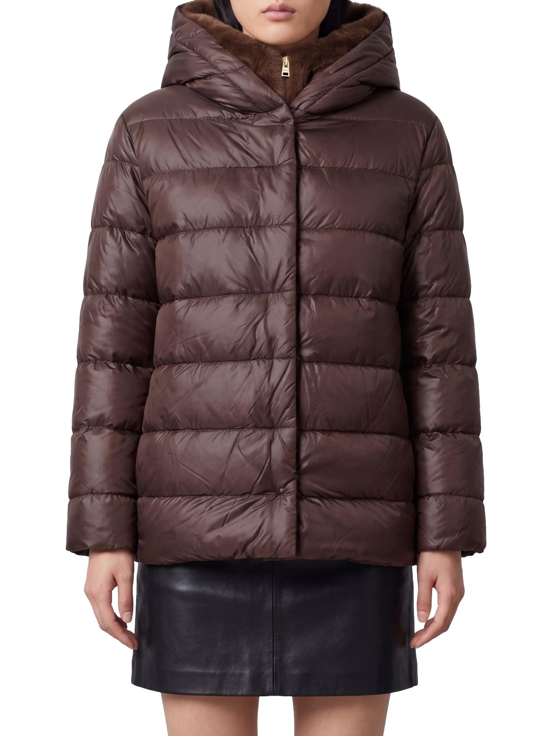 KHAITE Khaite High Neck Padded Zip Up Longline Jacket