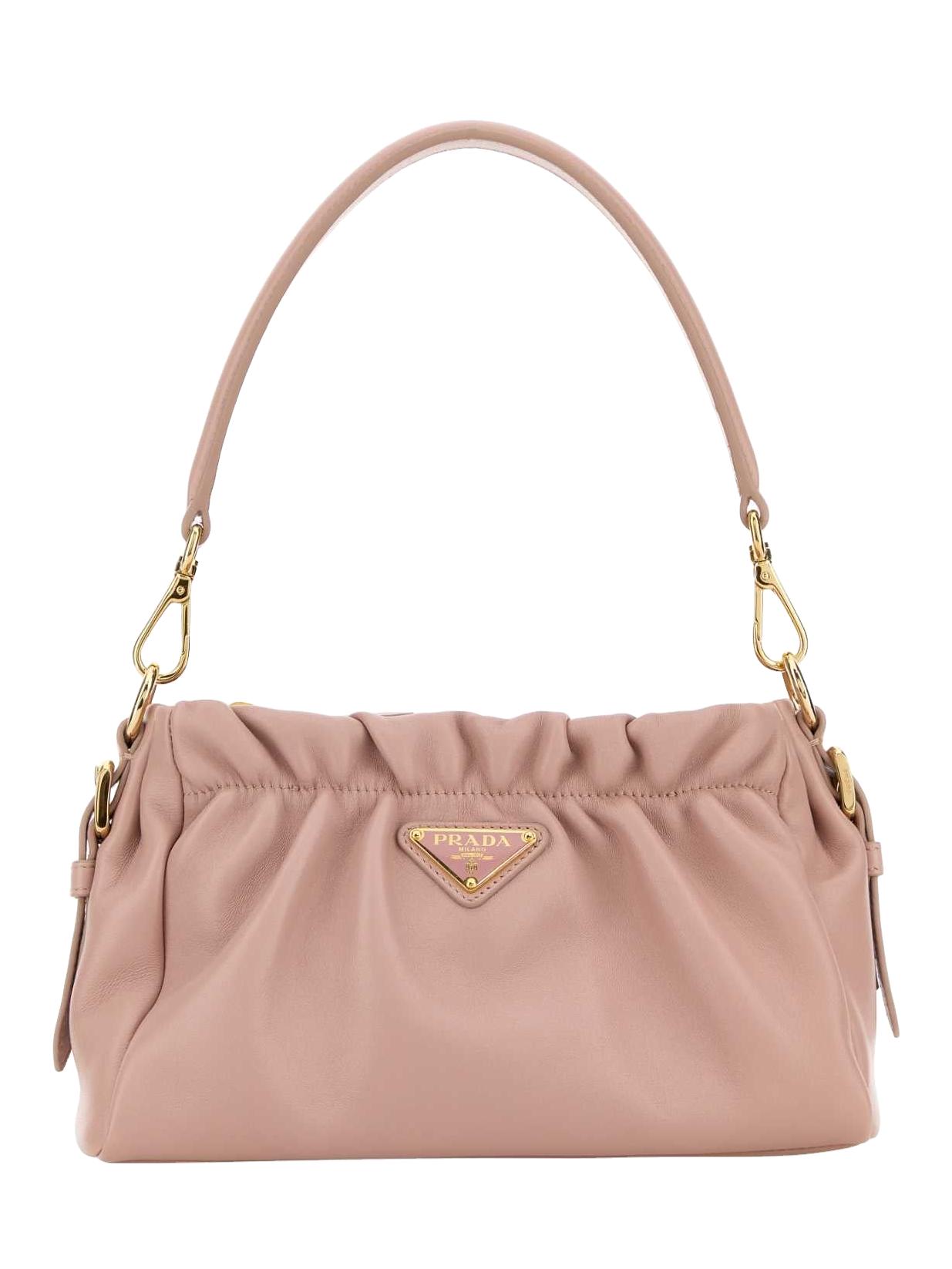 PRADA bow-detail leather slingback pumps