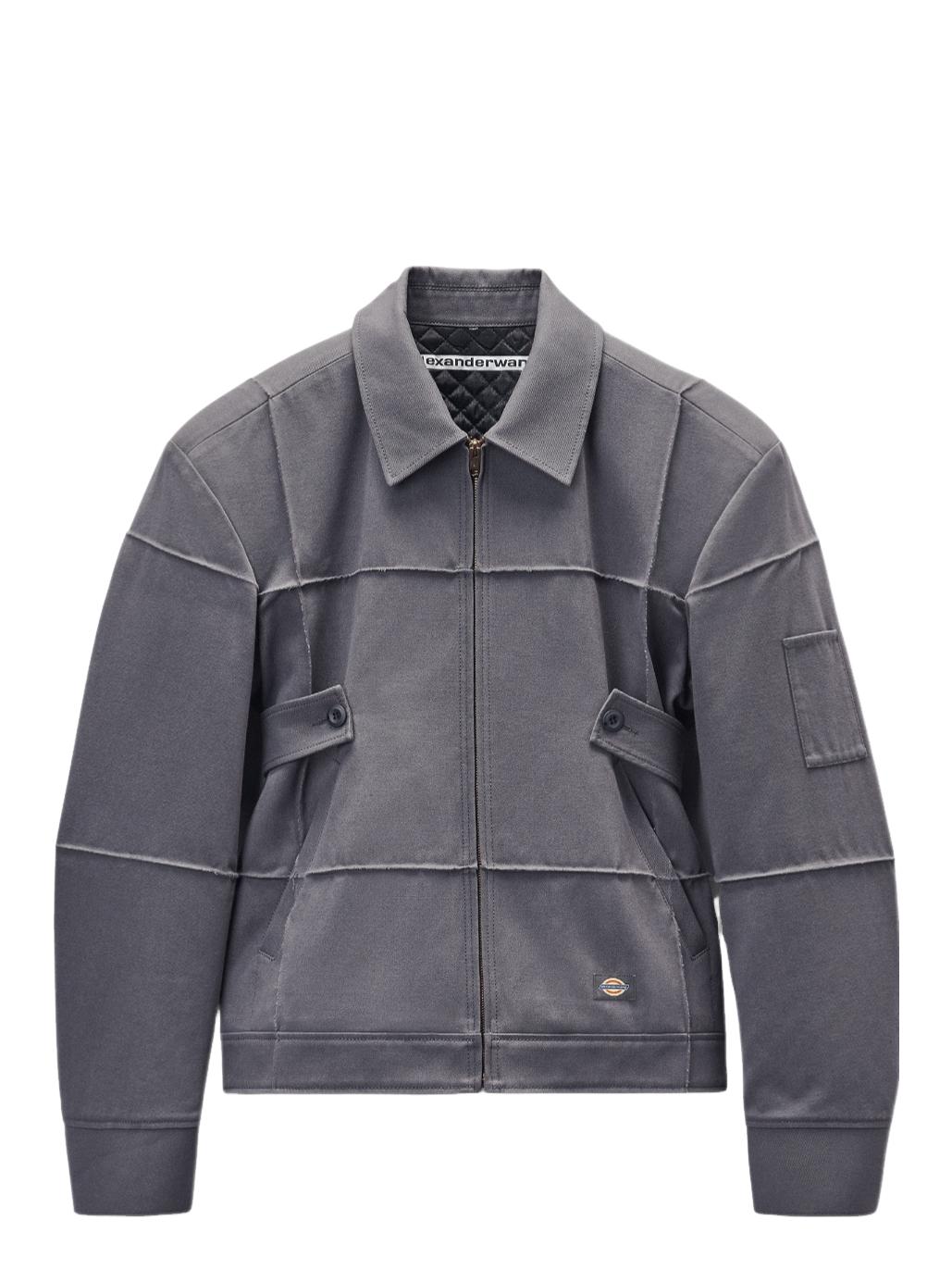 ALEXANDER WANG Alexander Wang Cotton-Blend Drill Jacket with Belt