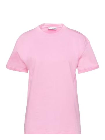 BALENCIAGA Balenciaga Jersey T-Shirt with Crewneck and Short Sleeves
