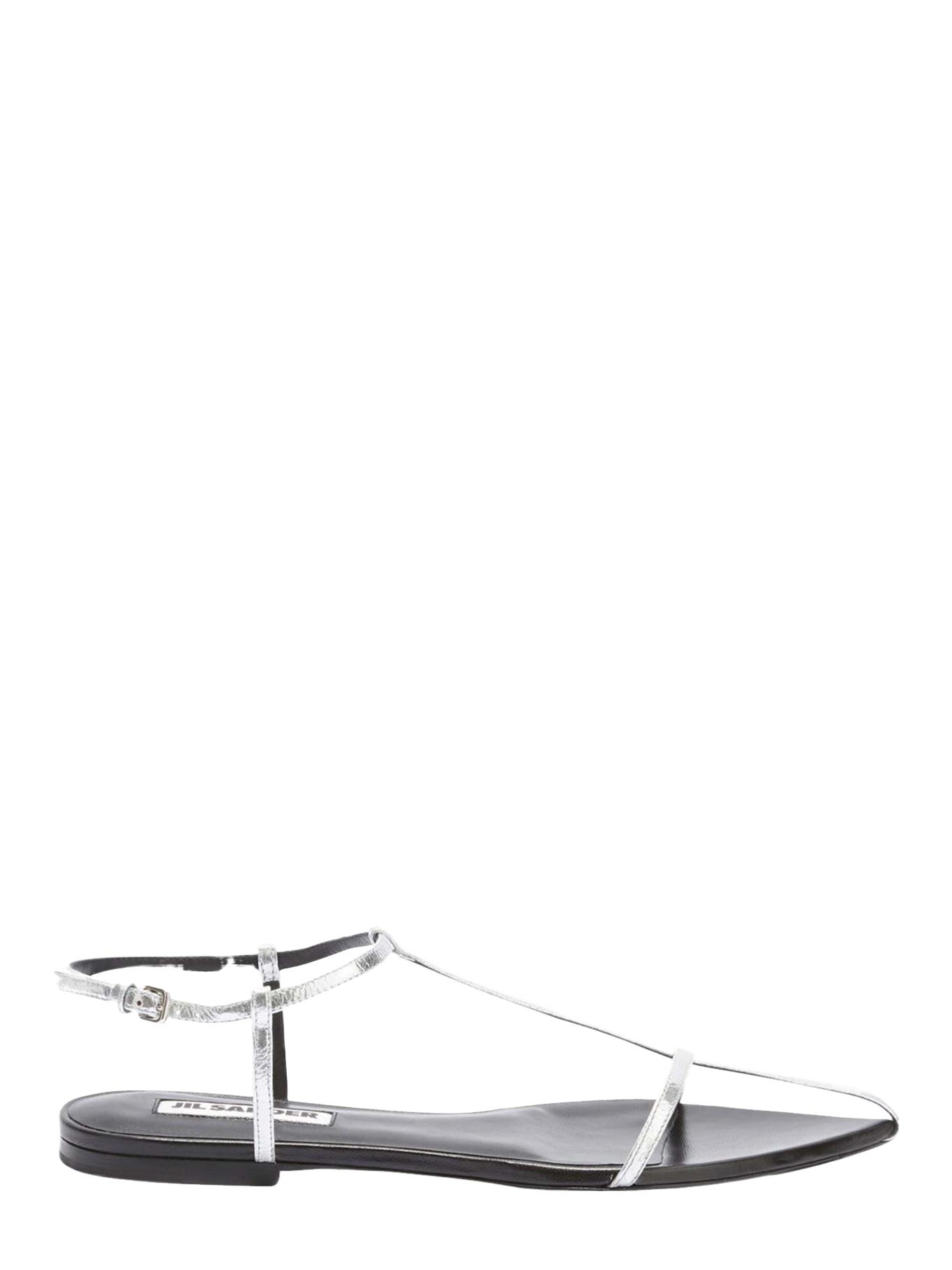 JIL SANDER Jil Sander Pointed-Toe Caged Sandals