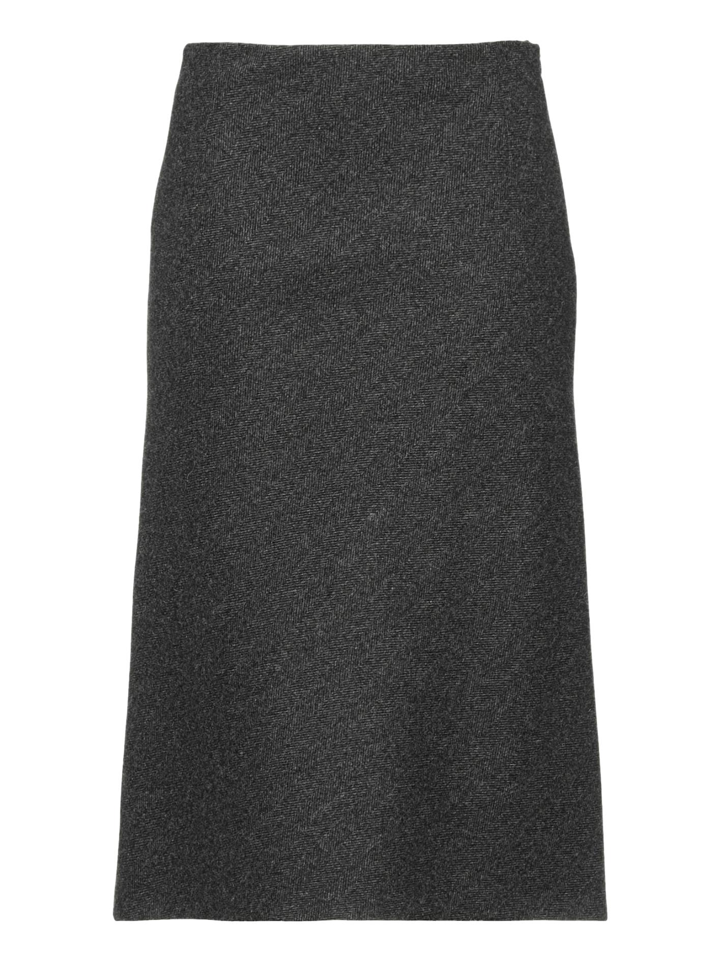 MAISON MARGIELA Maison Margiela Herringbone Flannel Midi Skirt