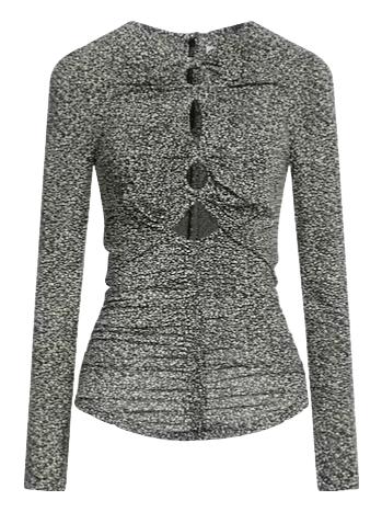 TWINSET Twinset Mock-Neck Ruffled Jumper
