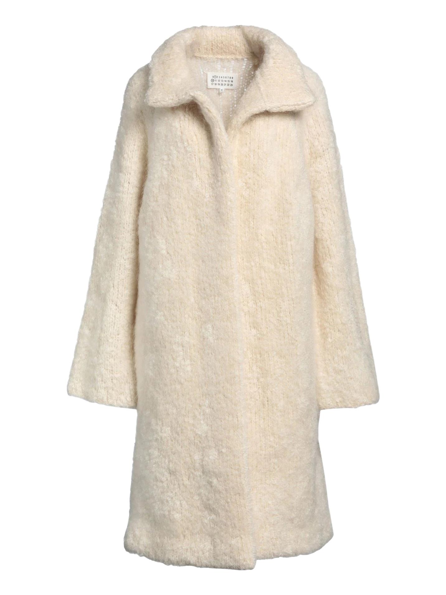 MAISON MARGIELA Maison Margiela Single-Breasted Bouclé Coat