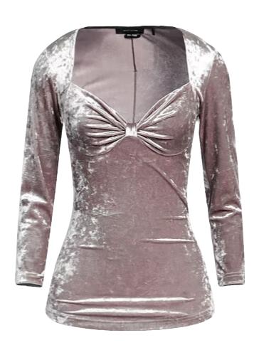ISABEL MARANT ÉTOILE Isabel Marant Velvet V-Neck Long Sleeve Top