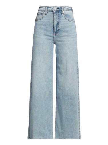 RAG & BONE Rag & Bone Wide-Leg Jeans with Raw Edge Hem