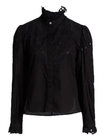 ALBERTA FERRETTI Alberta Ferretti Metallic Finish Wide-Leg Trousers
