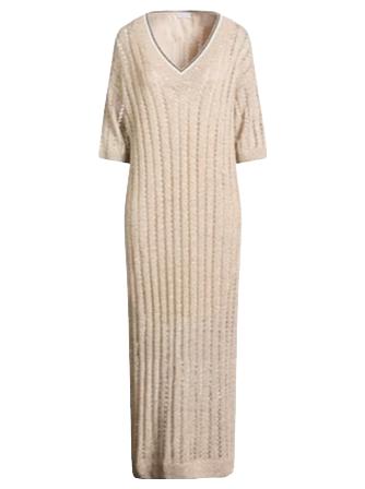 BRUNELLO CUCINELLI Brunello Cucinelli Knitted Midi Dress