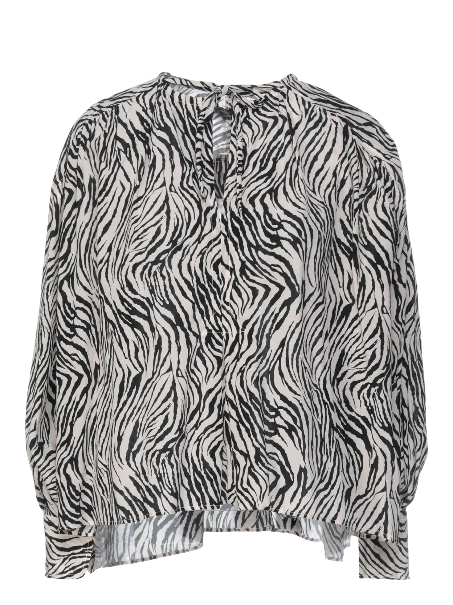ISABEL MARANT ÉTOILE Isabel Marant Printed Zebra Blouse
