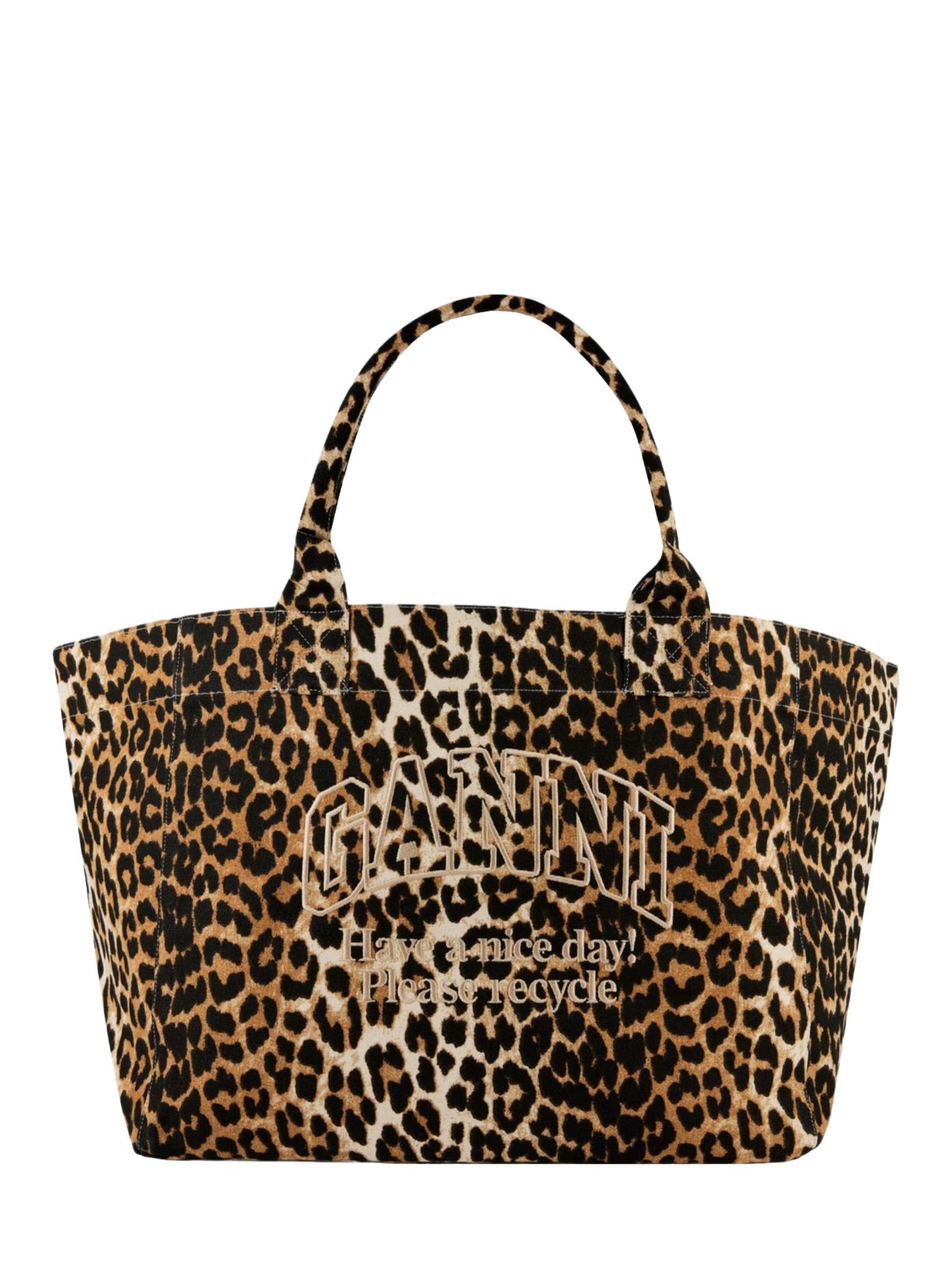 GANNI Ganni Logo Tote Bag