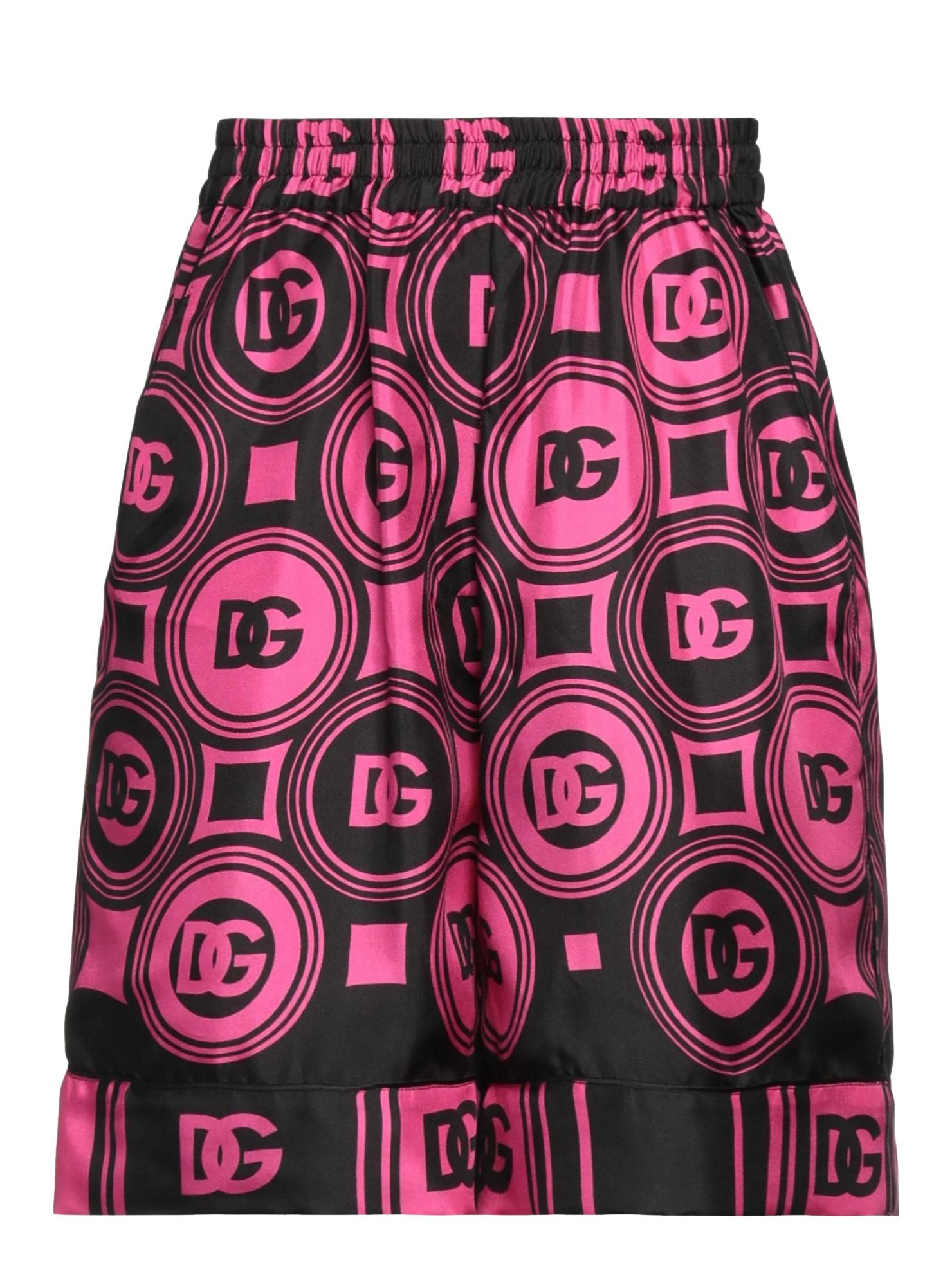 DOLCE & GABBANA Dolce & Gabbana Printed Satin Shorts