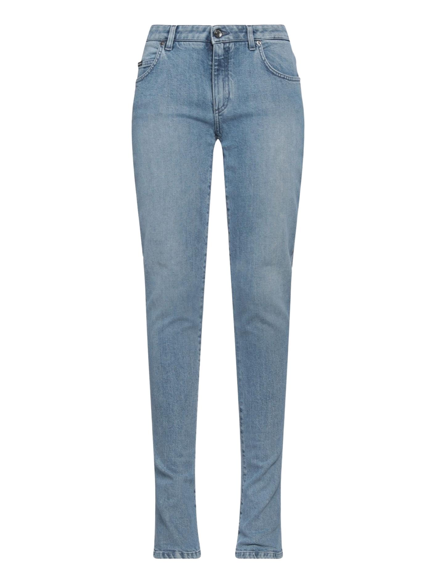 DOLCE & GABBANA Dolce & Gabbana Light Wash Stretch Denim Bootcut Pants