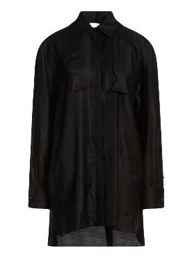 MAX MARA Max Mara Long Sleeve Embroidered Logo Shirt