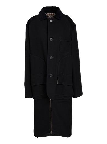 MAISON MARGIELA Maison Margiela Single-Breasted Overcoat