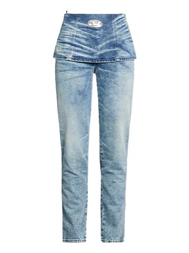 DIESEL® Diesel Mid-Waisted Tapered Jeans