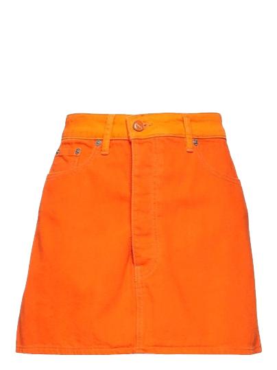 GANNI Ganni Flared Denim Skirt