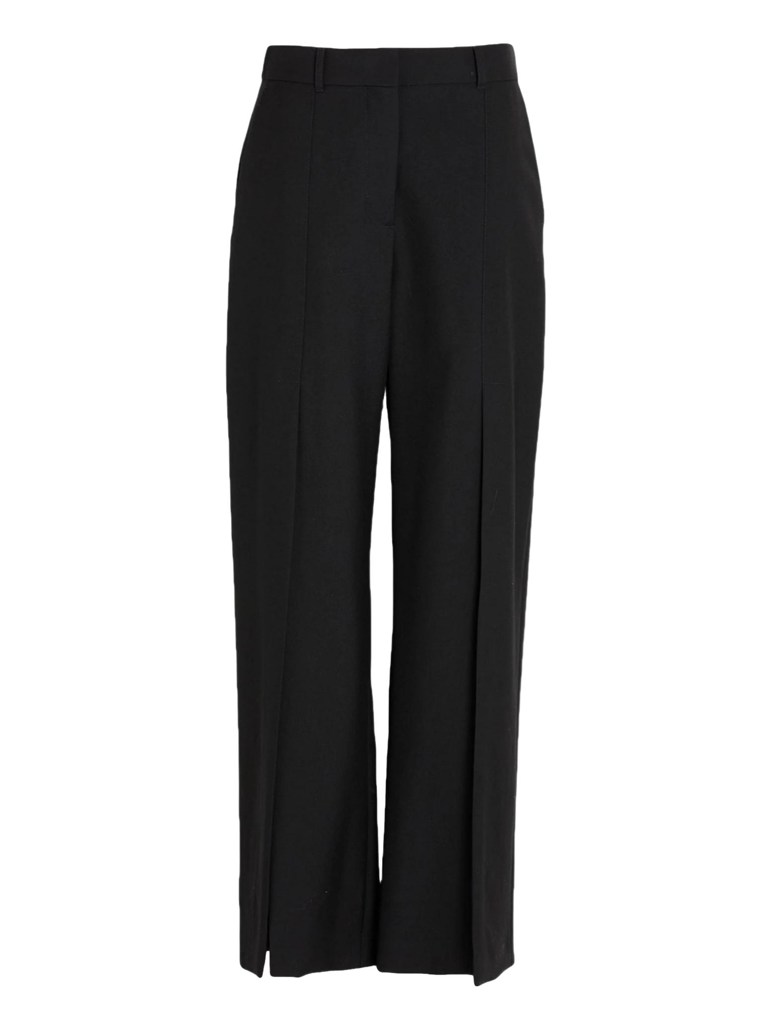 BURBERRY Burberry Loose-Fitting Trousers with Belt and Front Slit