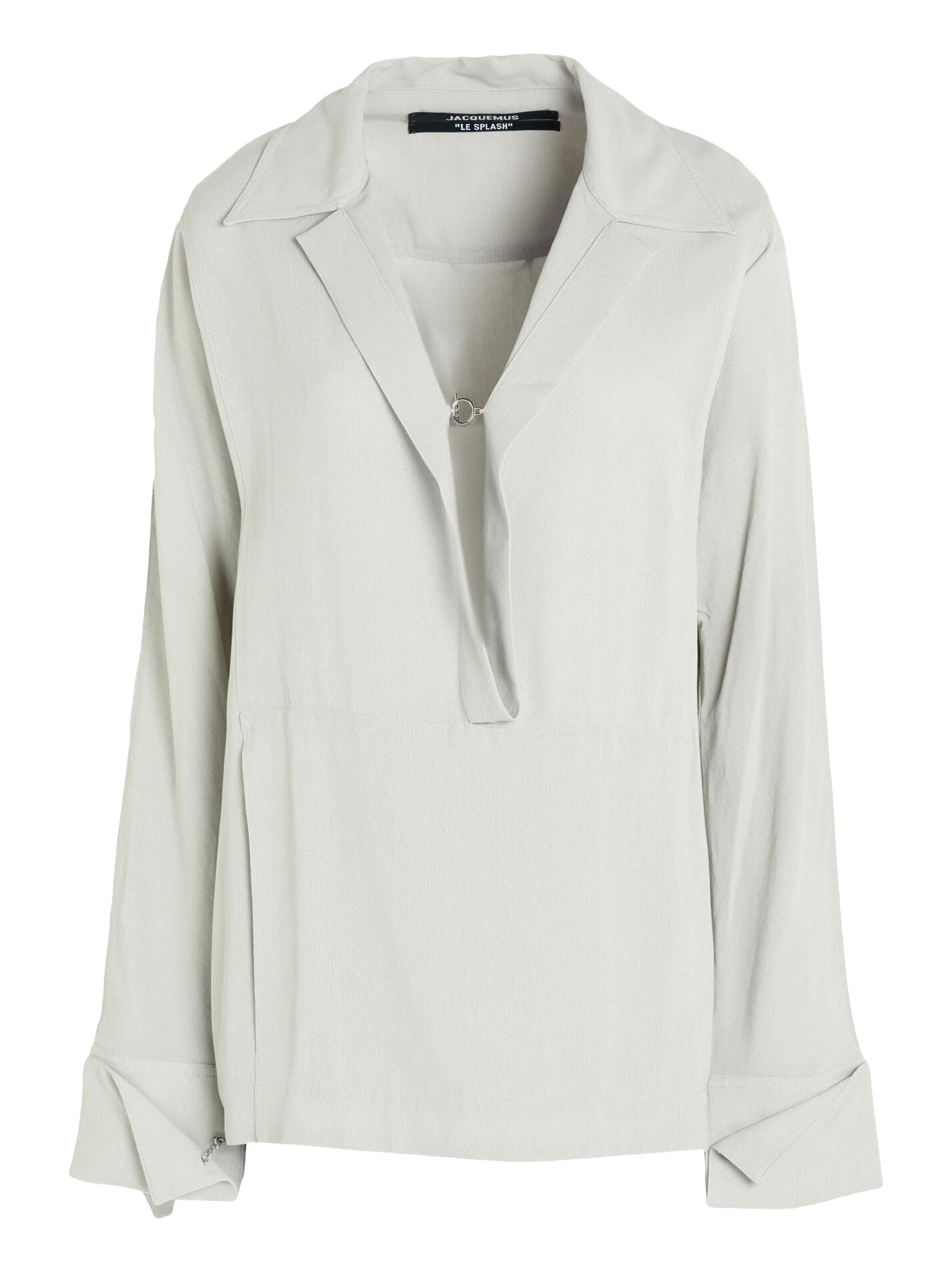 JACQUEMUS Jacquemus Long Sleeve Plain Color Shirt