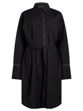 BURBERRY Burberry Midi Shirt Dress with Belt