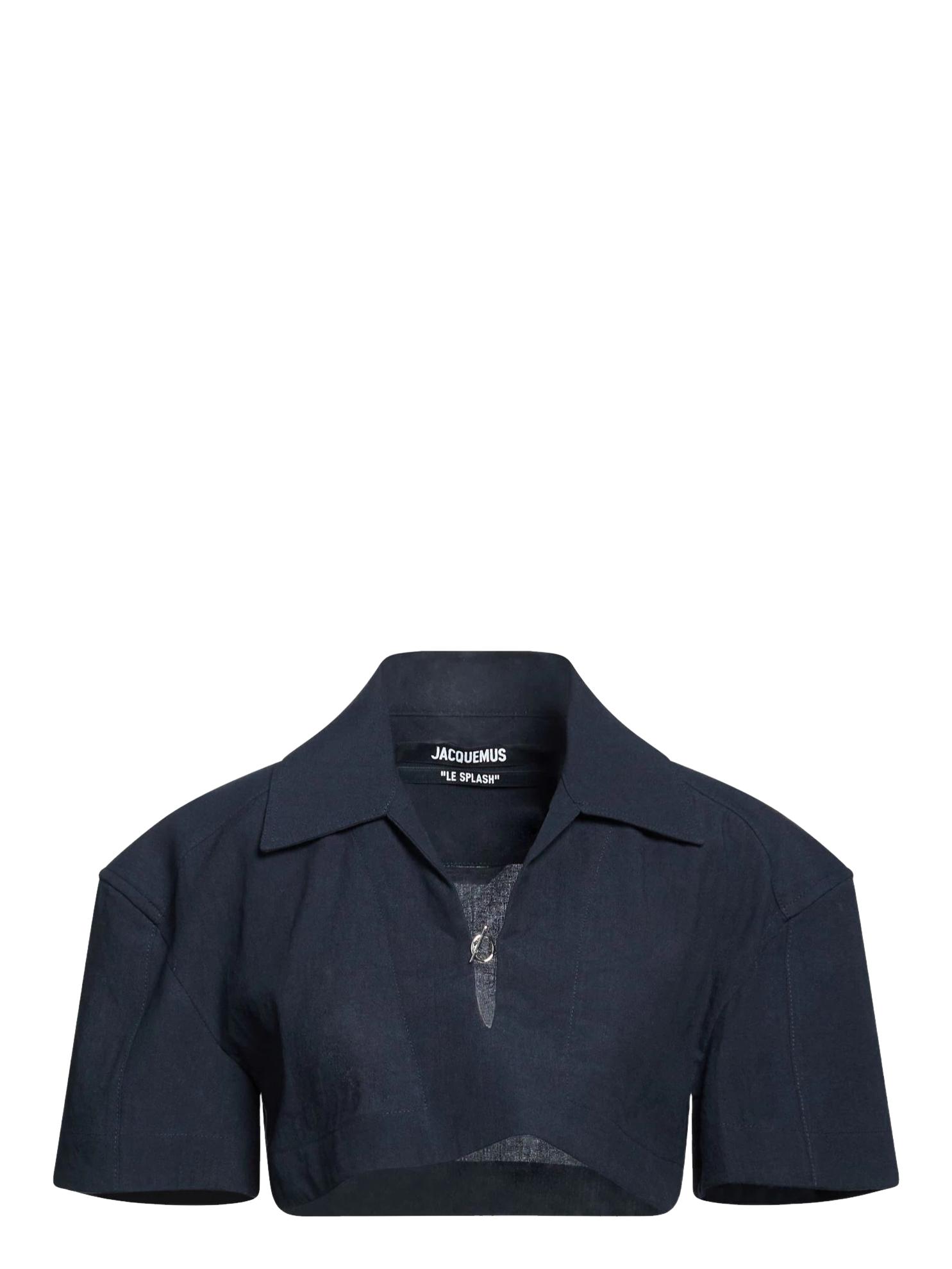 JACQUEMUS Jacquemus Solid Cropped Top