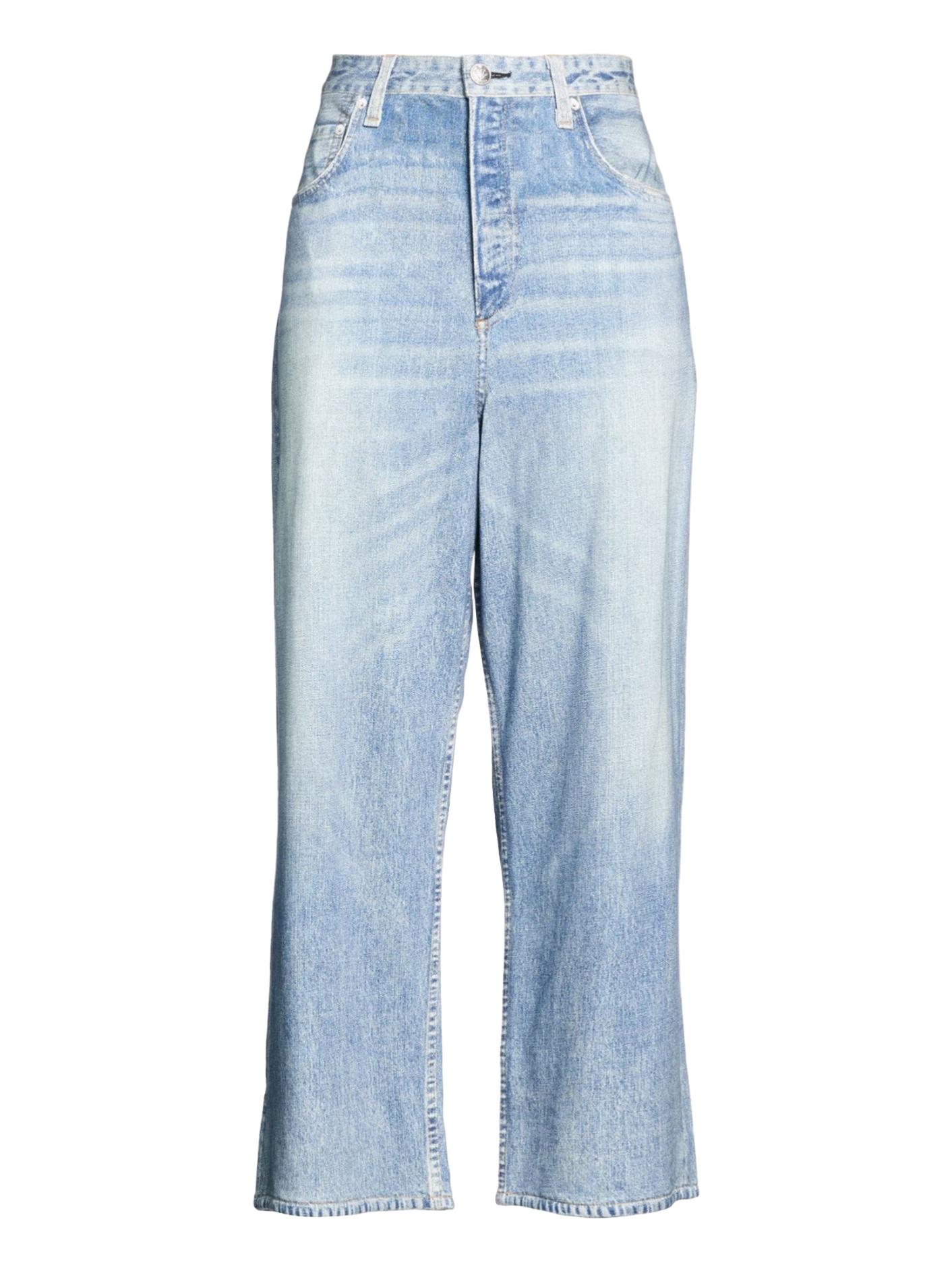 RAG & BONE Rag & Bone Light Wash Wide-Leg Jeans