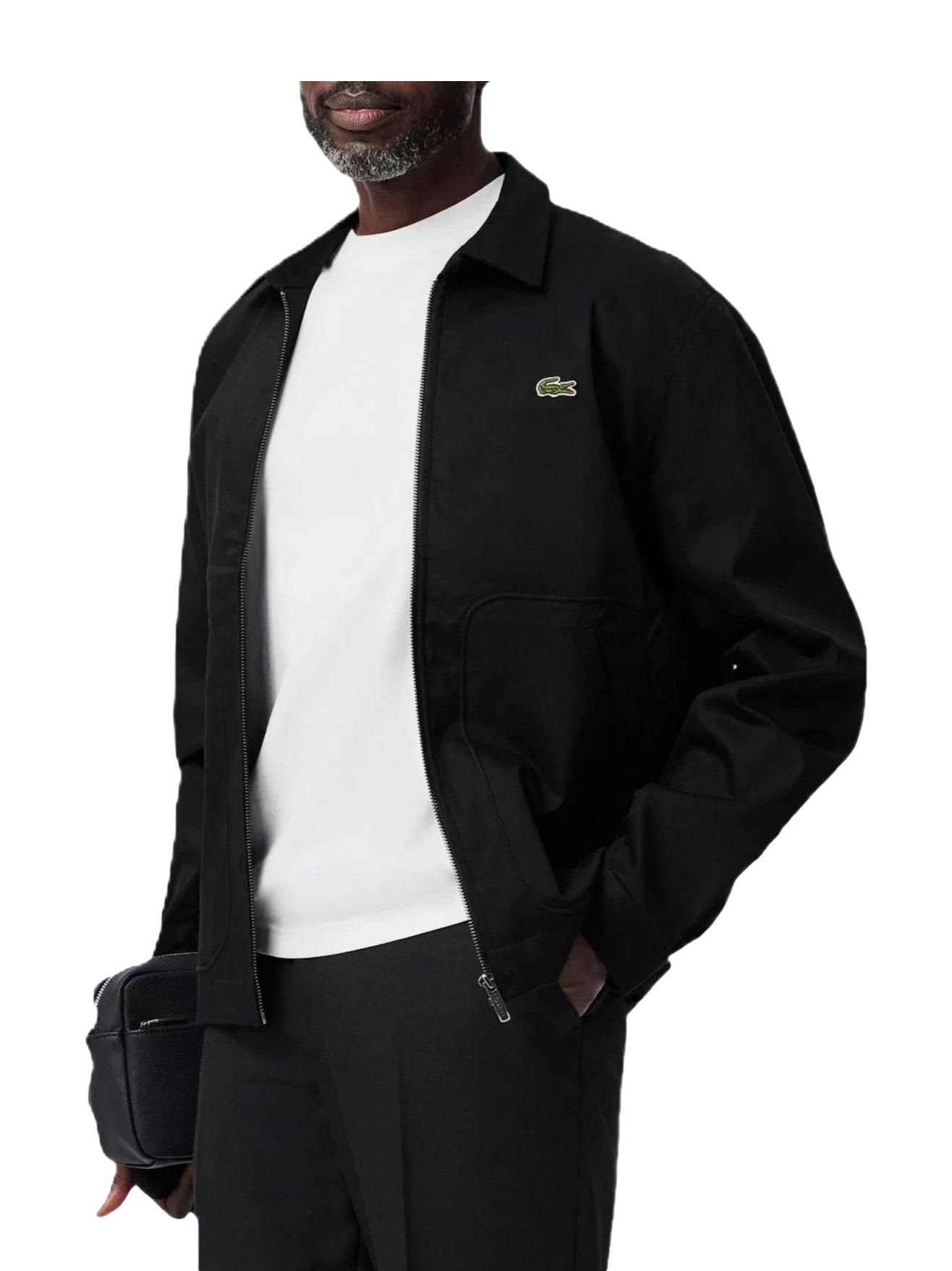 LACOSTE Lacoste Zip-Up Embroidered Logo Jacket