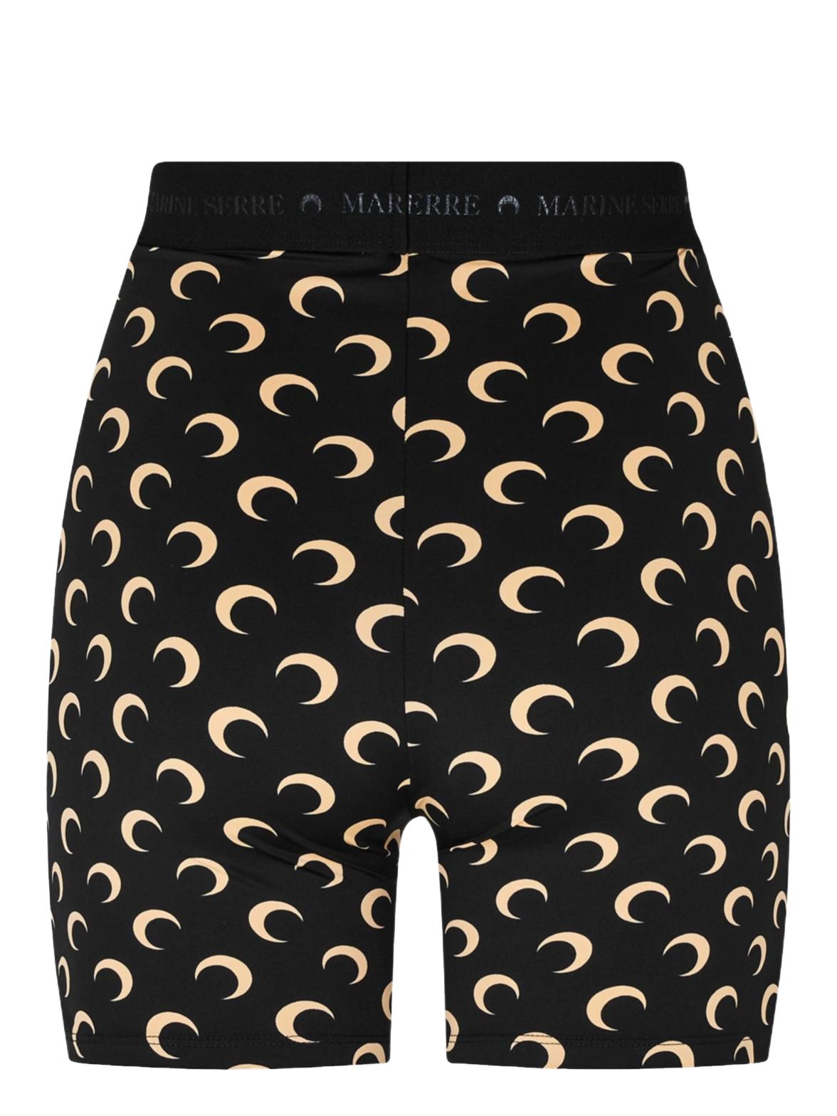 MARINE SERRE Marine Serre Moon Print Crewneck Long Sleeve T-Shirt
