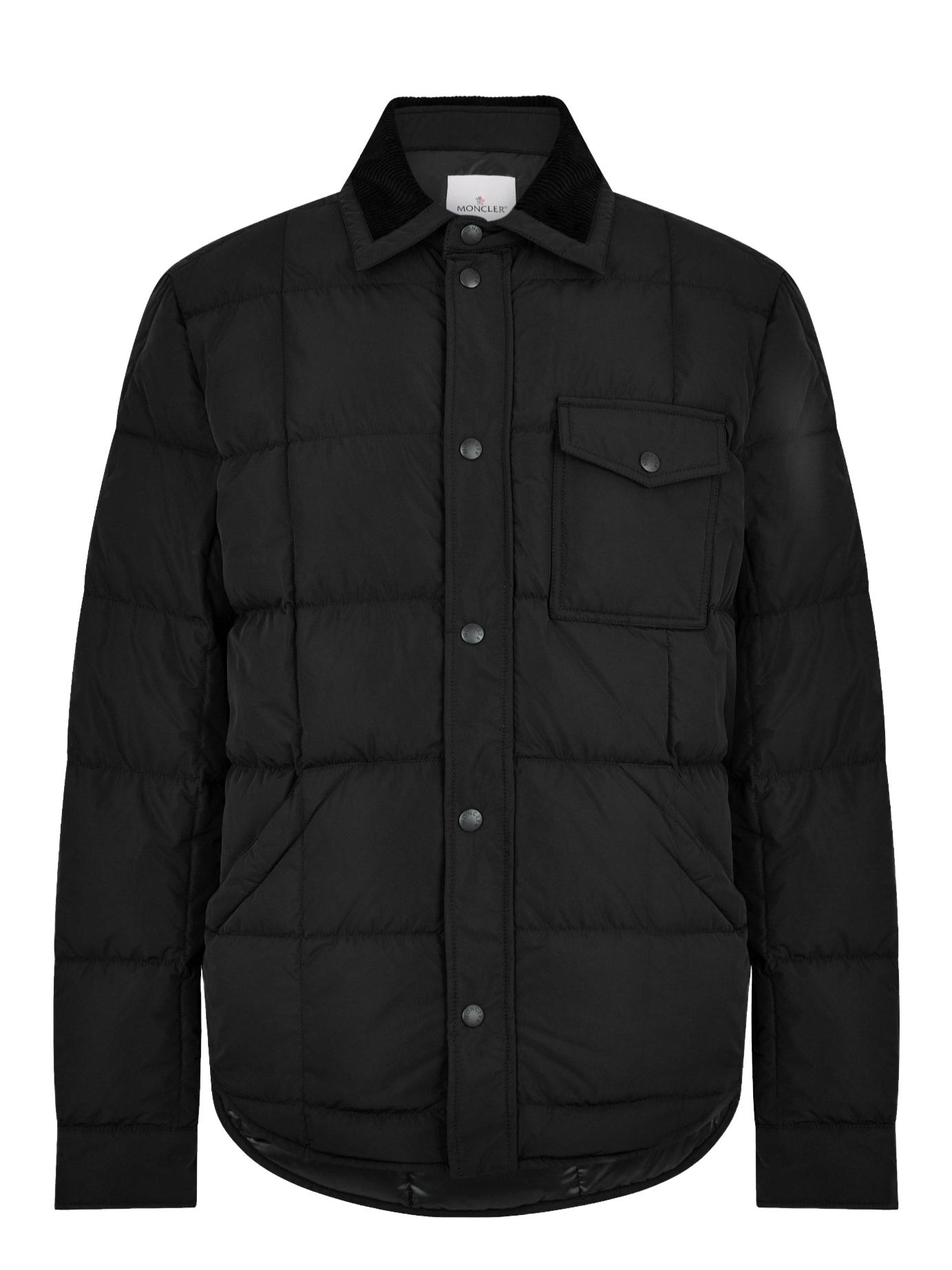 MONCLER Moncler Quilted Corduroy Collar Down Jacket