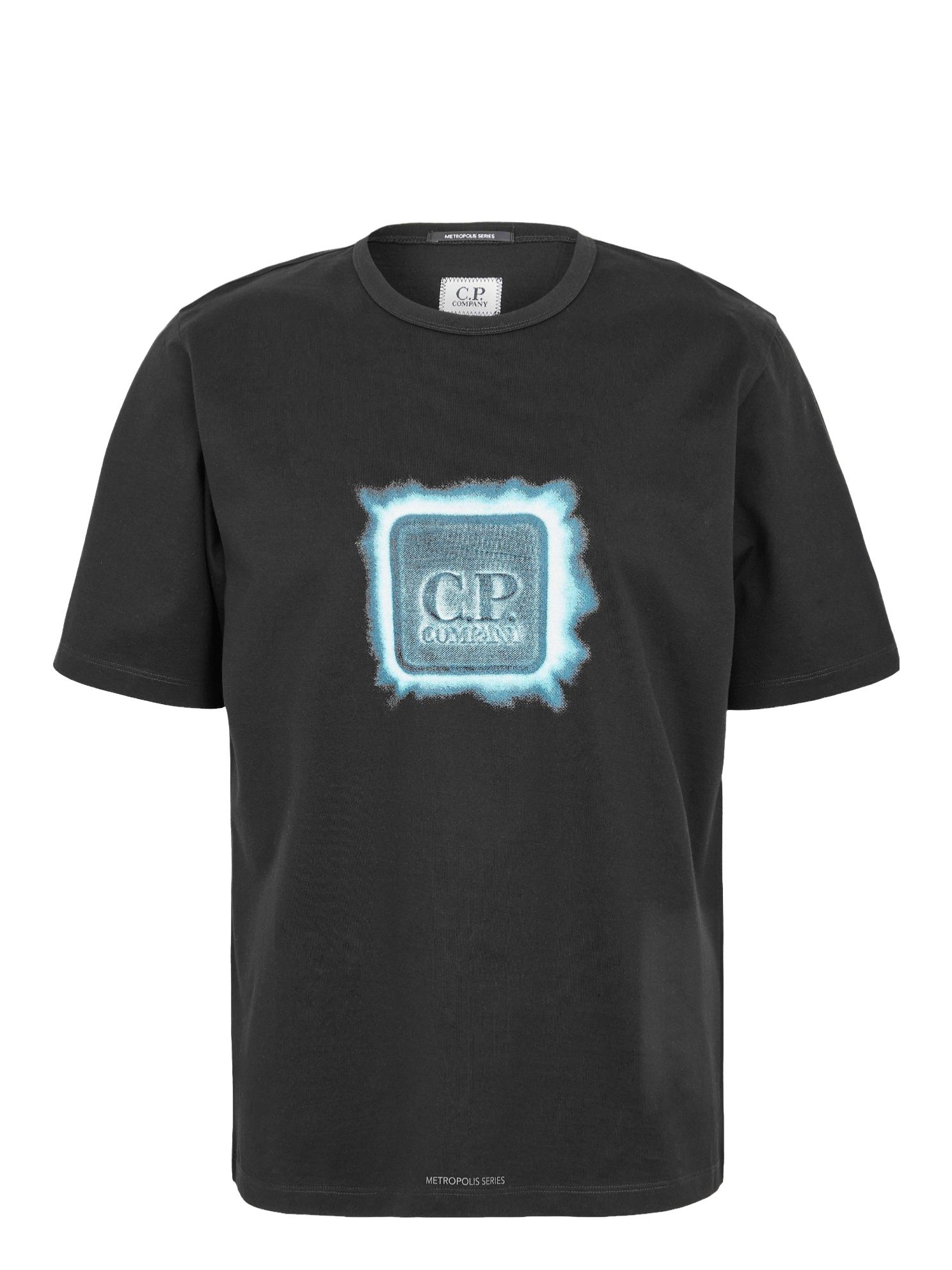 C.P. COMPANY logo crew neck T-shirt