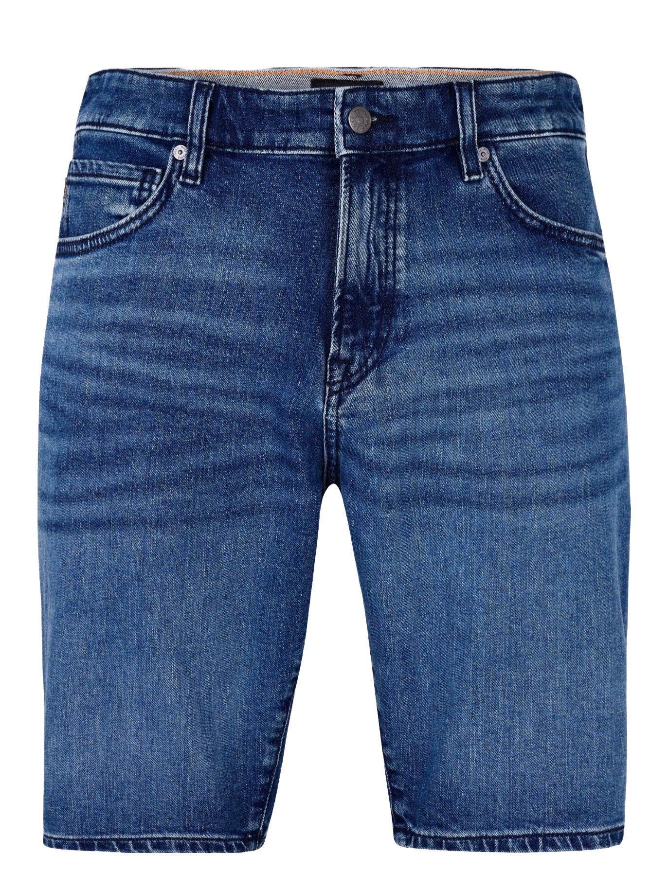 HUGO BOSS BOSS Denim Straight Fit Shorts