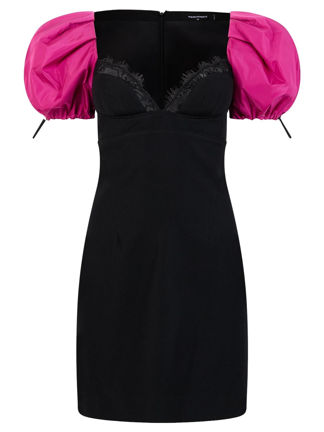 DSQUARED2 Dsquared2 Hybrid Snow-Tech Bustier Dress