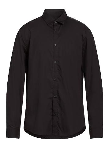 ARMANI EXCHANGE man shirt black size xl cotton