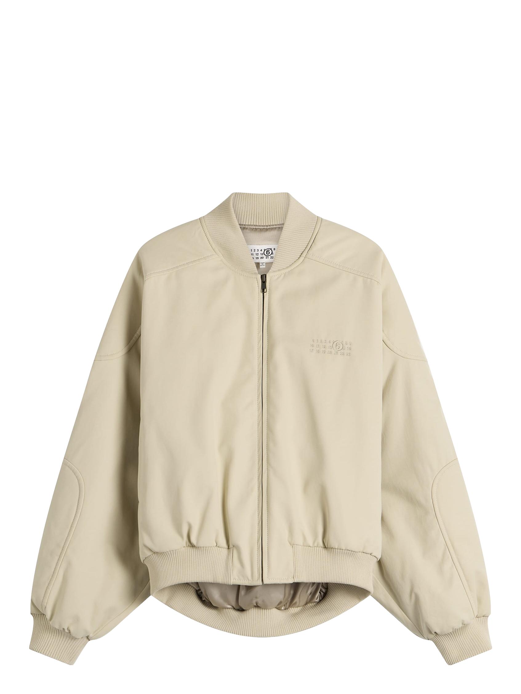 MAISON MARGIELA MM6 Maison Margiela Logo Bomber Jacket