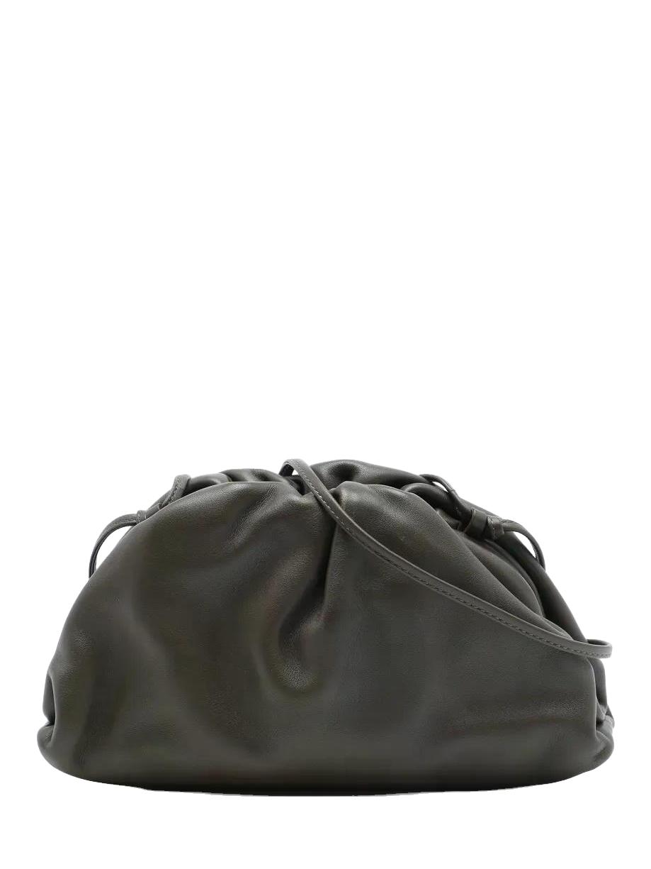 BOTTEGA VENETA Bottega Veneta 2012-2026 Lambskin the Mini Pouch Crossbody Bag