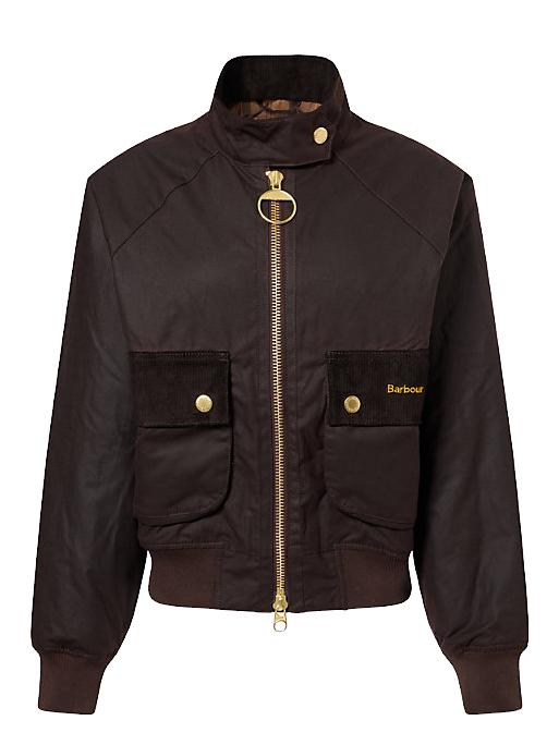 BARBOUR Barbour Ivybridge Waxed Cotton Jacket with Embroidered Logo