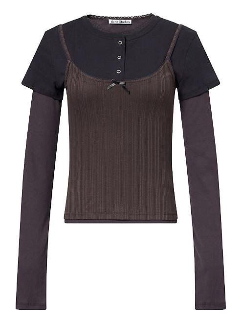 ACNE STUDIOS Acne Studios Ersilia Layered Top