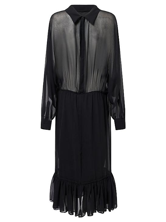 JACQUEMUS Jacquemus "La Robe Siroco" Sheer-Crepe Midi Dress