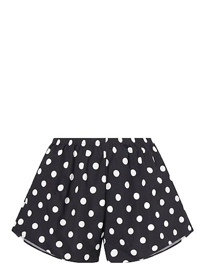 HUNZA G Hunza G Polka Dot Printed Shorts