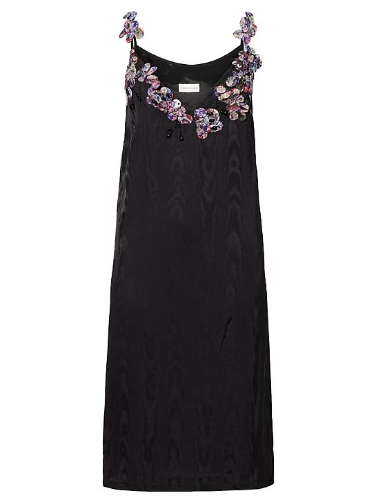 DRIES VAN NOTEN Dries Van Noten Denya Embellished Slip Mini Dress